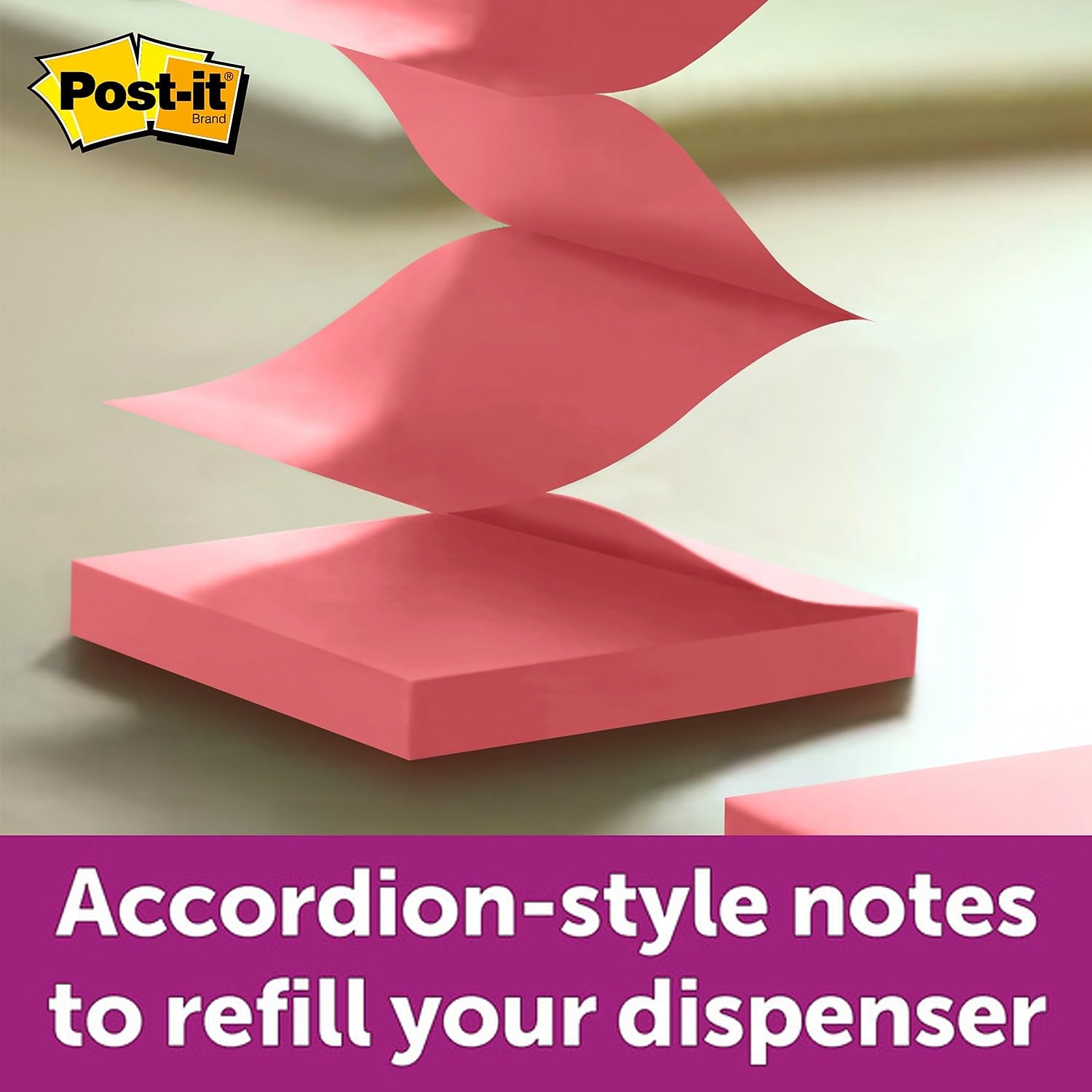 Post-it Pop-up Note Dispenser, Cat design, 3x3 in, 1 Dispenser/Pack (CAT-330) , White