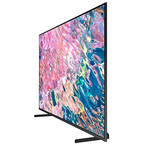 SAMSUNG QN60Q60BAFXZA 60 inch QLED 4K Quantum Dual LED HDR Smart TV 2022 (Renewed) Bundle with 2 YR CPS Enhanced Protection Pack