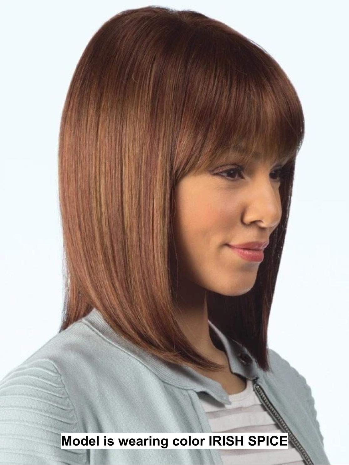 Bundle - 5 Items: Tatum Wig by Amore, Christy's Wigs Q & A Booklet, 2oz Travel Size Wig Shampoo, Wig Cap & Wide Tooth Comb - Color: CREAMY TOFFEE