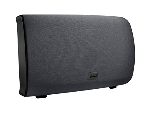JAM Symphony WiFi Home Audio Speaker with Amazon Alexa Voice Service, Stream Music, Built-in Intercom, Sync up to 8 Speakers for Home Audio, Control Speakers with Smartphone App, HX-W14901 Black