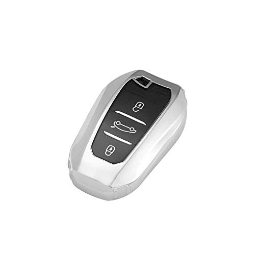 BEKwe Car Key Cover Shell Case,Fit for Peugeot 2008 3008 5008,Fit for Citroen C4 C6 C3-XR Picasso DS3 DS4 DS5 DS6