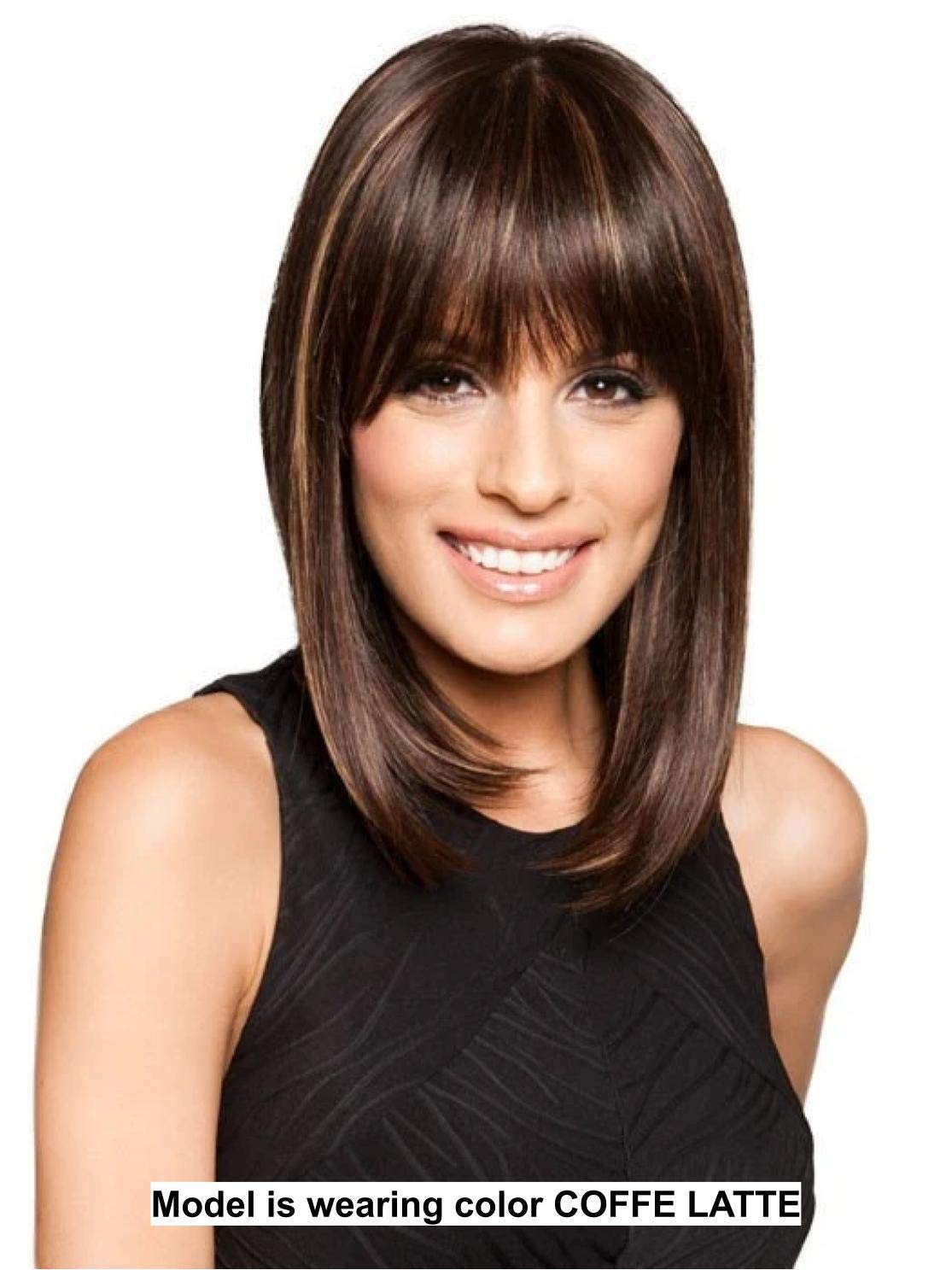 Bundle - 5 Items: Tatum Wig by Amore, Christy's Wigs Q & A Booklet, 2oz Travel Size Wig Shampoo, Wig Cap & Wide Tooth Comb - Color: CREAMY TOFFEE