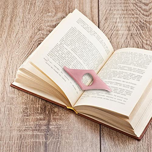 Resin Thumb Book Support Book Page Holder Convenient Bookmark for Book Lovers Book Station Holder Thumb Reading School Aids