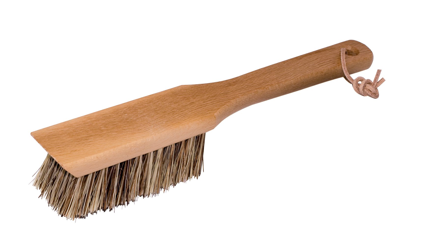 REDECKER Union Fiber Garden Tool Brush with Oiled Beechwood Handle, 11-1/2-Inches - Brush for Cleaning Garden Tools - Gardening Brush - Outdoor Garden Brush