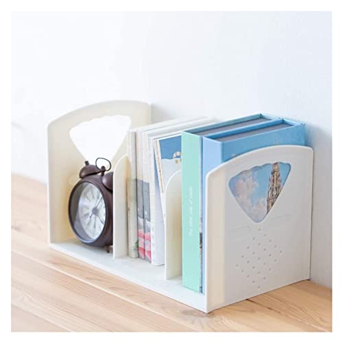 Book Ends Book Ends Plastic Bookend, Organize Office bookends, Fixed Bookends, Storage Bookends, Suitable Office, Desk, Living Room Book Ends. Durable and Stylish bookends Bookends (Color : OneColor