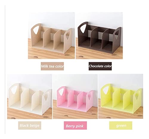Book Ends Book Ends Plastic Bookend, Organize Office bookends, Fixed Bookends, Storage Bookends, Suitable Office, Desk, Living Room Book Ends. Durable and Stylish bookends Bookends (Color : OneColor
