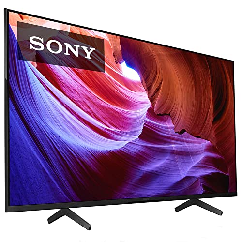 Sony KD75X85K 75 inch X85K 4K HDR LED TV with Smart Google TV 2022 Model Bundle with Premium 4 YR CPS Enhanced Protection Pack
