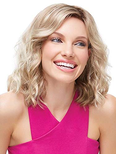 Bundle - 4 items: Scarlett Petite Wig by Jon Renau, Christy's Wigs Q & A Booklet, BeautiMark Synthetic Shampoo & Wide Tooth Comb - Color: 24BT18