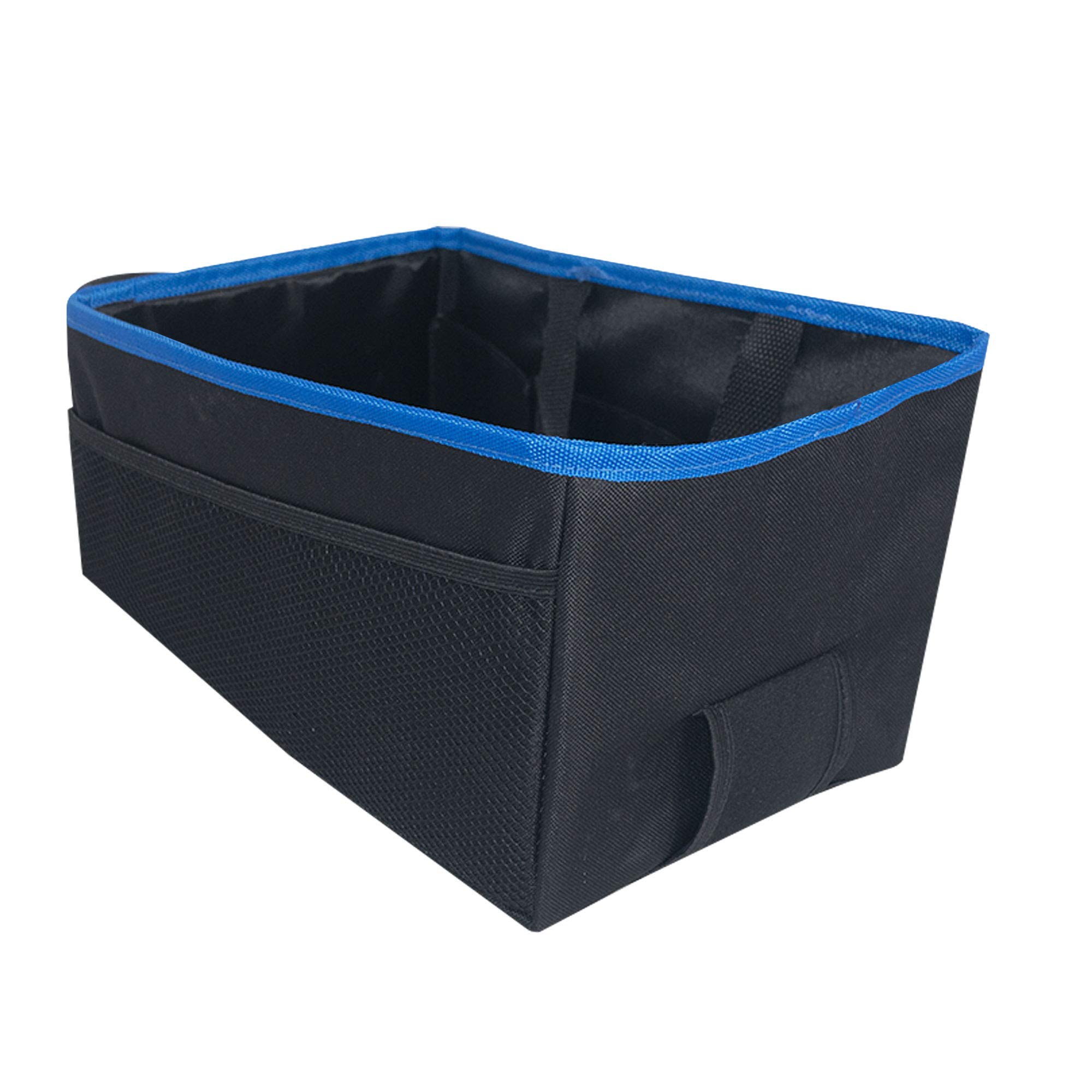 FH Group E-Z Travel Multi-Use Car Organizer with Cup Holders Back Seat Storage Blue
