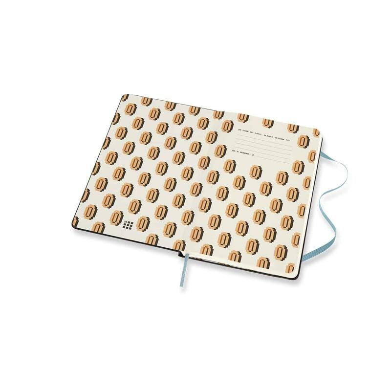 Moleskine Limited Edition Super Mario Notebook, Hard Cover, Large (5" x 8.25") Ruled/Lined, 240 Pages