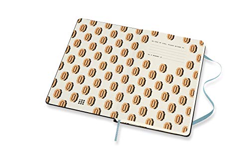Moleskine Limited Edition Super Mario Notebook, Hard Cover, Large (5" x 8.25") Ruled/Lined, 240 Pages