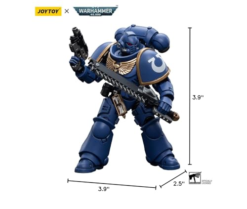 JoyToy Warhammer 40K 1/18 Action Figure Mecha Joy Toy Model Toys New Ultramarines Intercessors