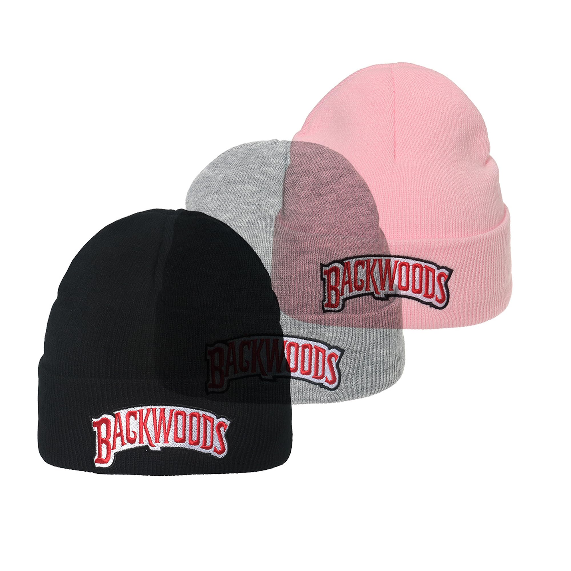Rzikve Beanie Hat for Men Women Trendy Caps Embroidered Knitted Solid Hats Winter Warm Beanie 2Pack or 3Pack