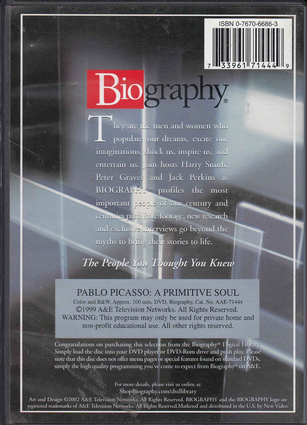 Biography - Pablo Picasso: A Primitive Soul
