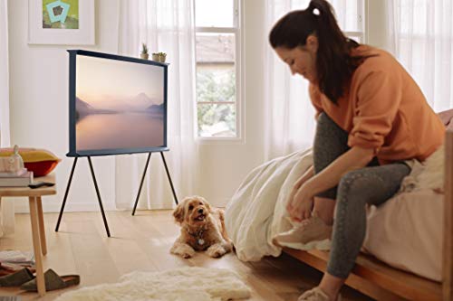 SAMSUNG QN55LS01RAFXZA Serif 55-Inch QLED 4K LS01 Series Ultra HD Smart TV with HDR and Alexa Compatibility (2019 Model)