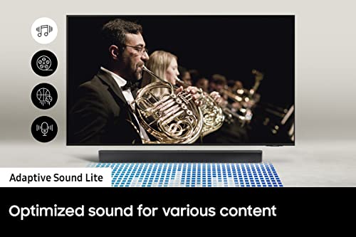 SAMSUNG QN65S95BAFXZA 65" Quantum OLED HDR UHD 4K Smart TV with a HW-B550 2.1ch Soundbar and Subwoofer with Dolby Audio (2022)