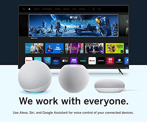 VIZO 32-inch D-Series Full HD 1080p Smart TV with Apple AirPlay and Smartcast, Alexa Compatibility, 2021 Model - D32f4-J01 (Renewed)