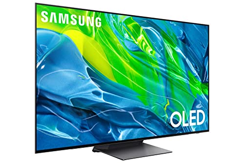 SAMSUNG QN65S95BAFXZA 65" Quantum OLED HDR UHD 4K Smart TV with a HW-B550 2.1ch Soundbar and Subwoofer with Dolby Audio (2022)