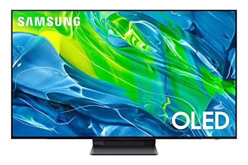 SAMSUNG QN65S95BAFXZA 65" Quantum OLED HDR UHD 4K Smart TV with a HW-B550 2.1ch Soundbar and Subwoofer with Dolby Audio (2022)