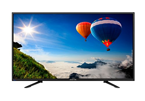 Sceptre UTV 50" Class 4K LED TV 3840x2160 U508CV-UMC 4X HDMI Ports, Metal Black