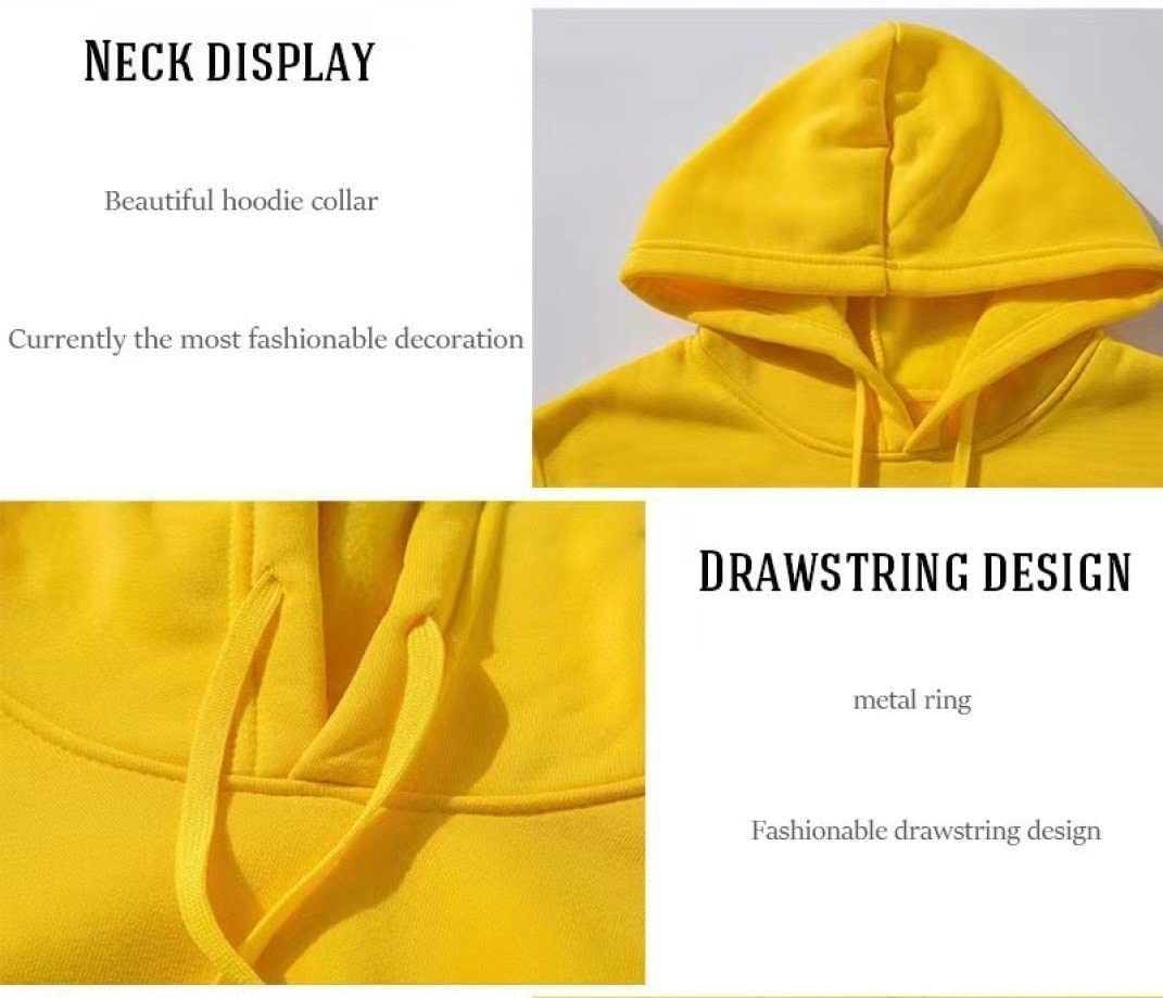 FEIRUIJI Backwoods Hoodie Printing Letter Backwoods Outfit Pullover Hooded Sweater for Men Women Black