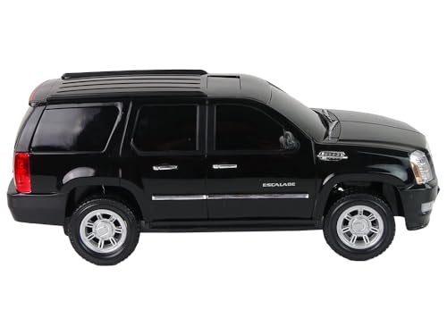 Liberty Imports R/C General Motors Escalade 1:24 Scale Toy Replica Vehicle - Officially Licensed Cadillac Remote Control SUV with 2.4G Full-Function Technology, Working Lights (Black)