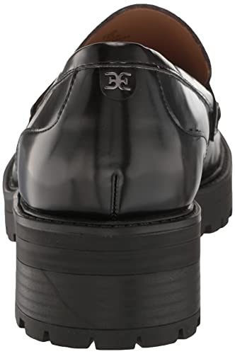 Sam Edelman Women's Teagan Loafer Black Black 7.5 Medium