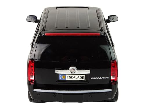 Liberty Imports R/C General Motors Escalade 1:24 Scale Toy Replica Vehicle - Officially Licensed Cadillac Remote Control SUV with 2.4G Full-Function Technology, Working Lights (Black)