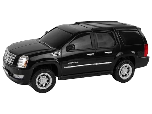 Liberty Imports R/C General Motors Escalade 1:24 Scale Toy Replica Vehicle - Officially Licensed Cadillac Remote Control SUV with 2.4G Full-Function Technology, Working Lights (Black)