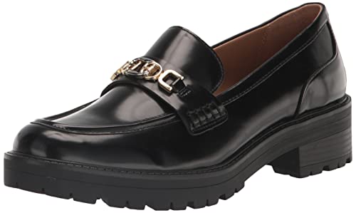 Sam Edelman Women's Teagan Loafer Black Black 7.5 Medium
