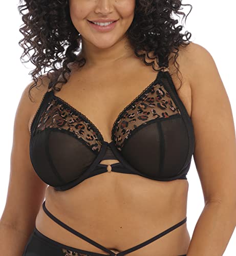 Elomi Women's Namrah Underwire Plunge Bra Black
