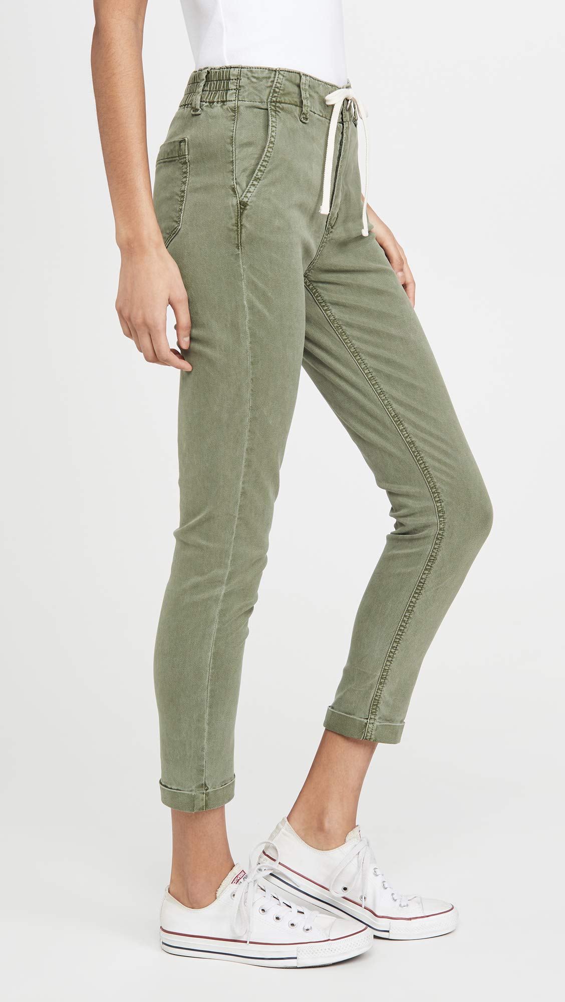 PAIGE Women's Christy Pants, Vintage Coastal Green, 24