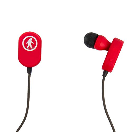 Wireless Earbuds, Tags 2.0 by Outdoor Tech, Bluetooth Sweatproof In-Ear Headphones - Red