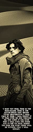 Geekograph Paul Atreides Dune Bookograph Metal Bookmark