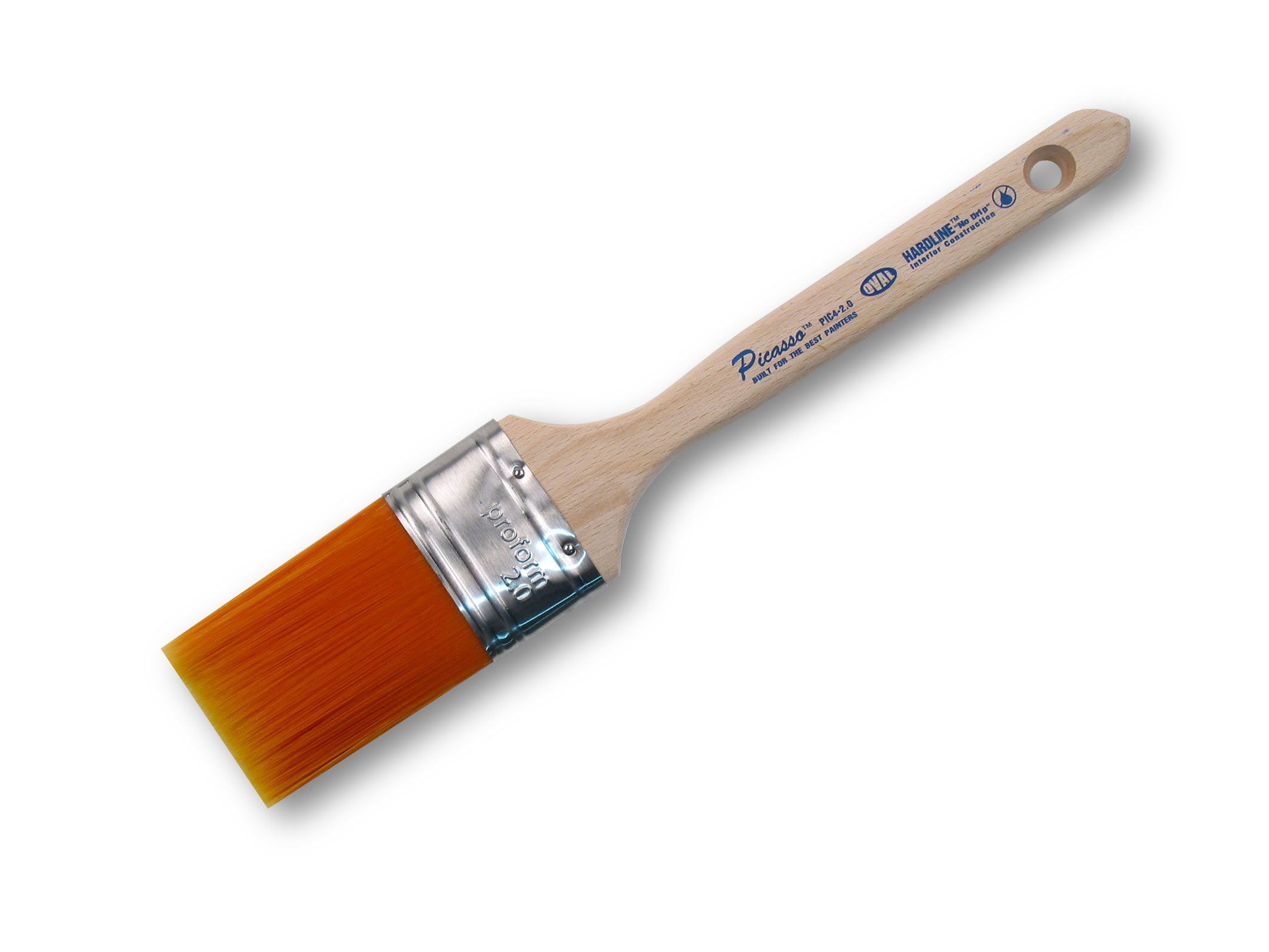 Proform Technologies PIC4-2.0 2-Inch Picasso Oval Straight Cut Paint Brush