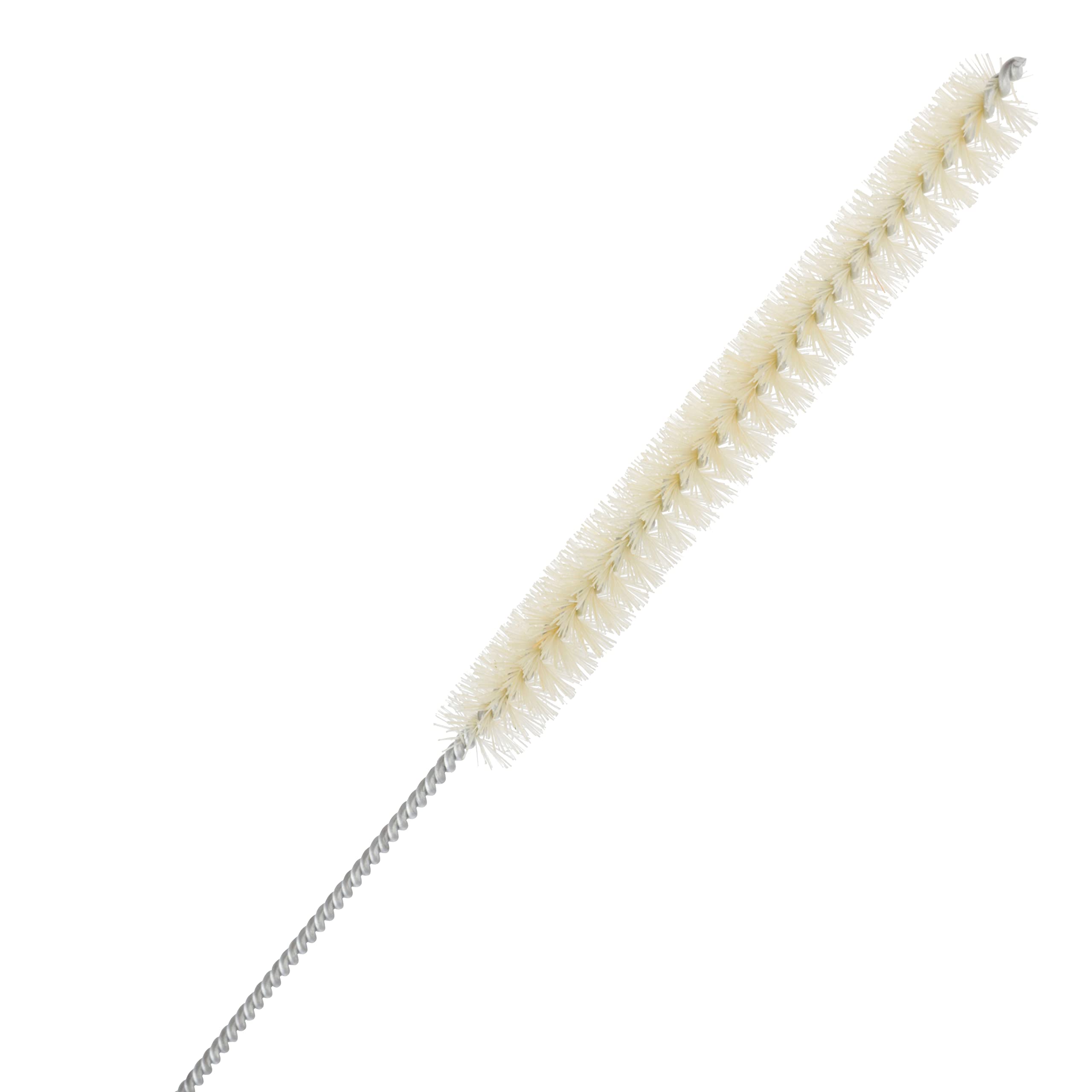 Redecker Natural Pig Bristle Hose Brush, Cleans Thin Tubes and Pipes, 19-Inches Long with 2/5-Inch Diameter, Made in Germany