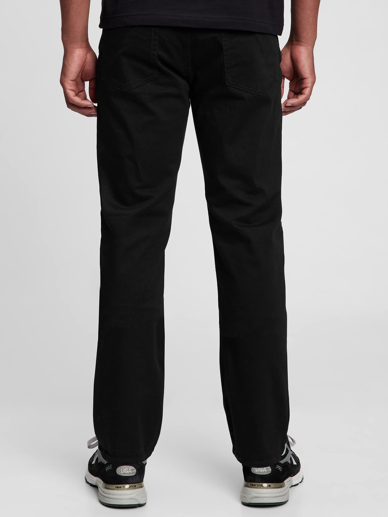 GAP Mens Gapflex Stretch Technology Slim Fit Denim Jeans, True Black, 36W X 32L US