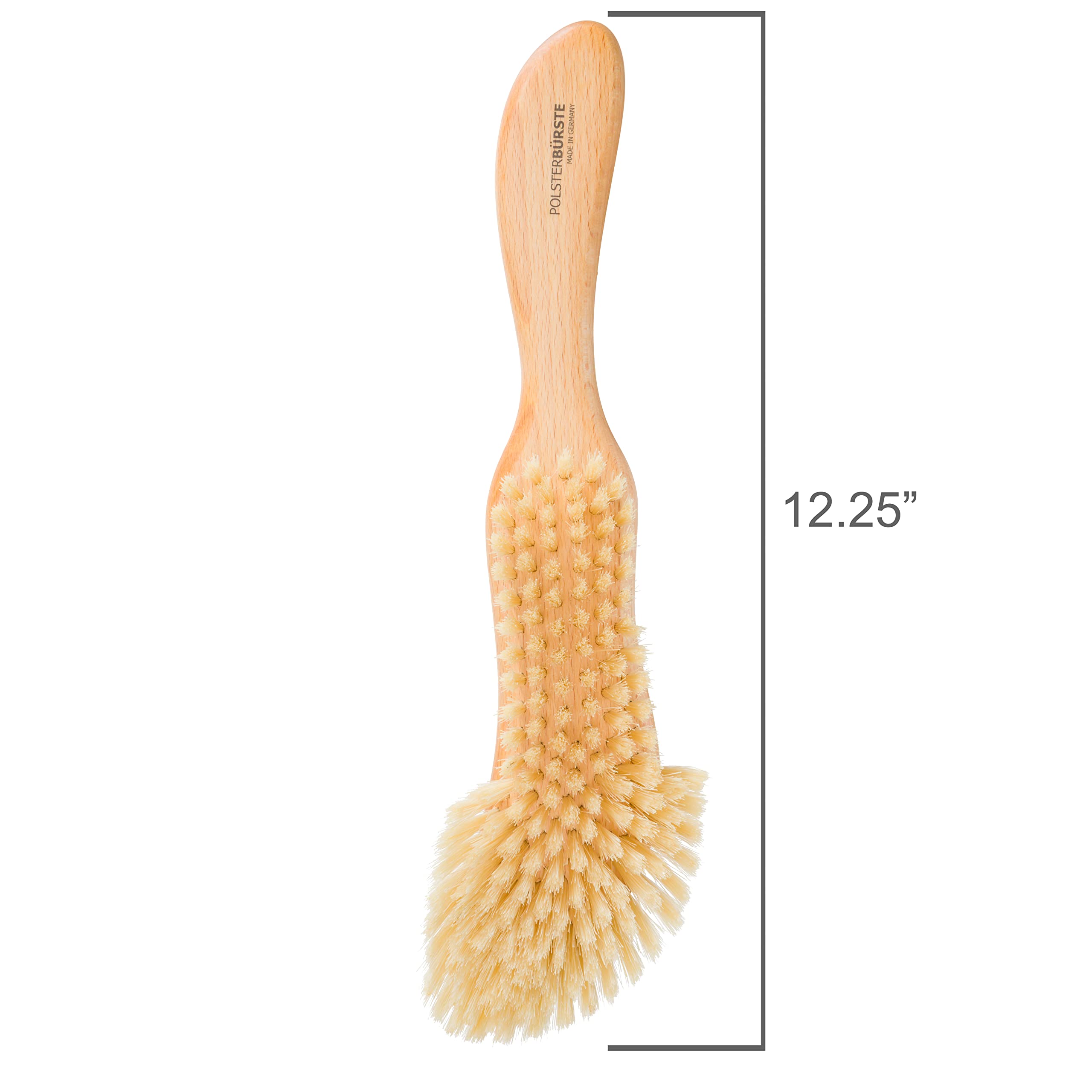 Redecker Cushion Brush with Oiled Beechwood Handle, Made in Germany