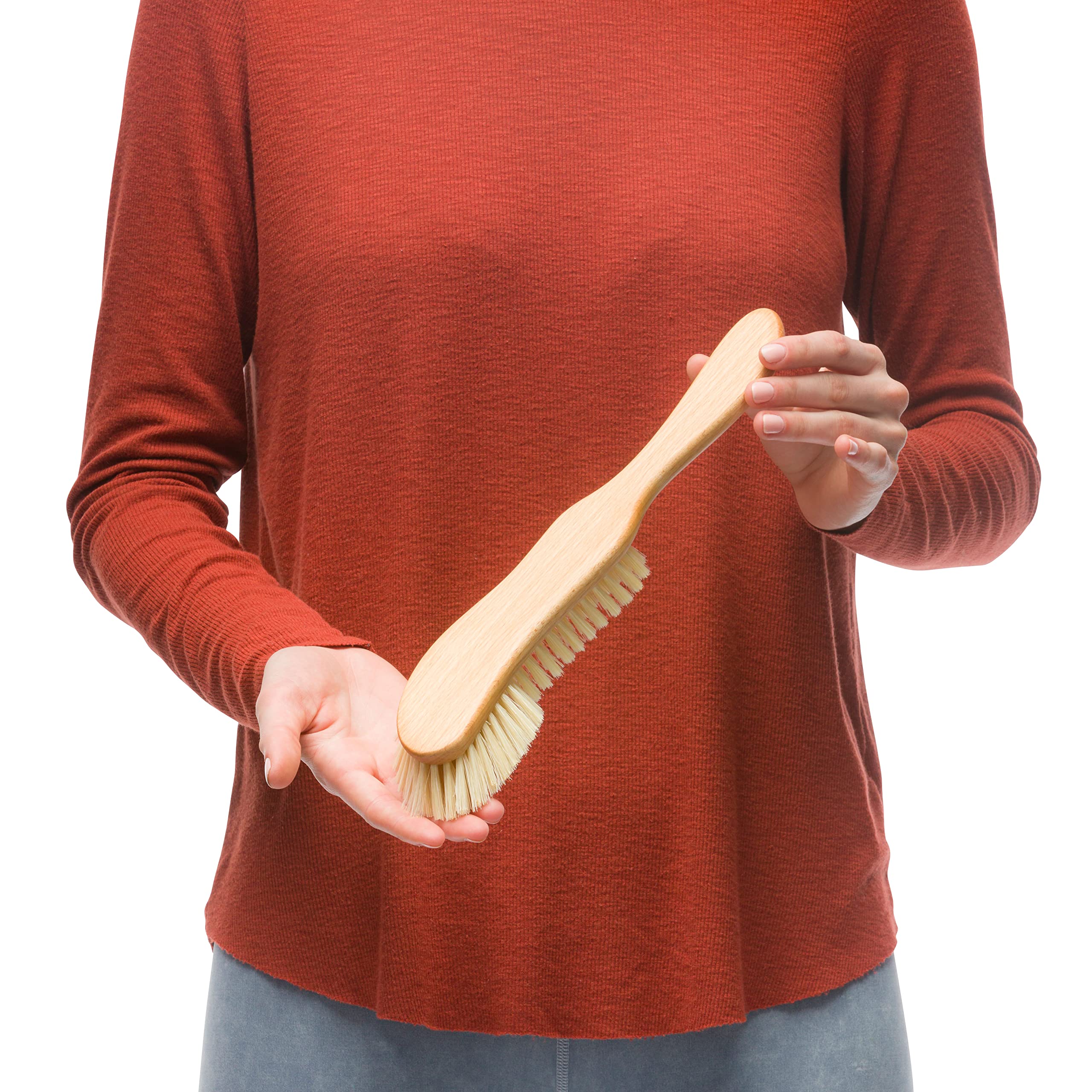 Redecker Cushion Brush with Oiled Beechwood Handle, Made in Germany