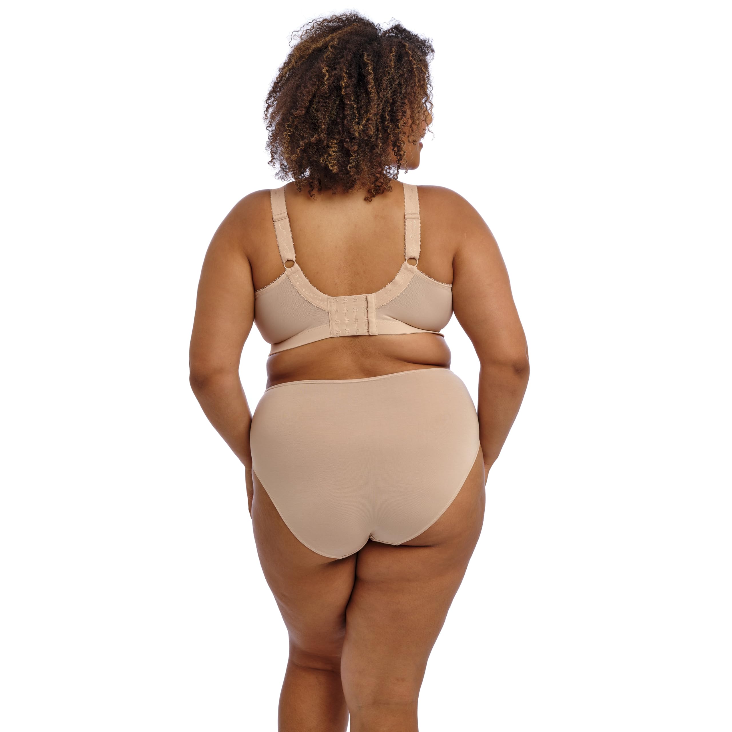 GODDESS Keira Side Support Wire-Free Nursing Bra 40K, Nude