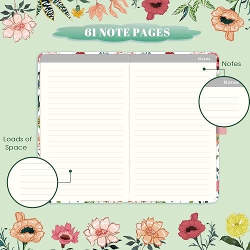2025-2027 Pocket Planner/Calendar - 3 Year Monthly Planner 2025-2027, Jan 2025 - Dec 2027, 3.8" x 6.3", Small/Purse Planner 36 Months with Pen Holder, Inner Pocket, Elastic Closure and 61 Notes Pages