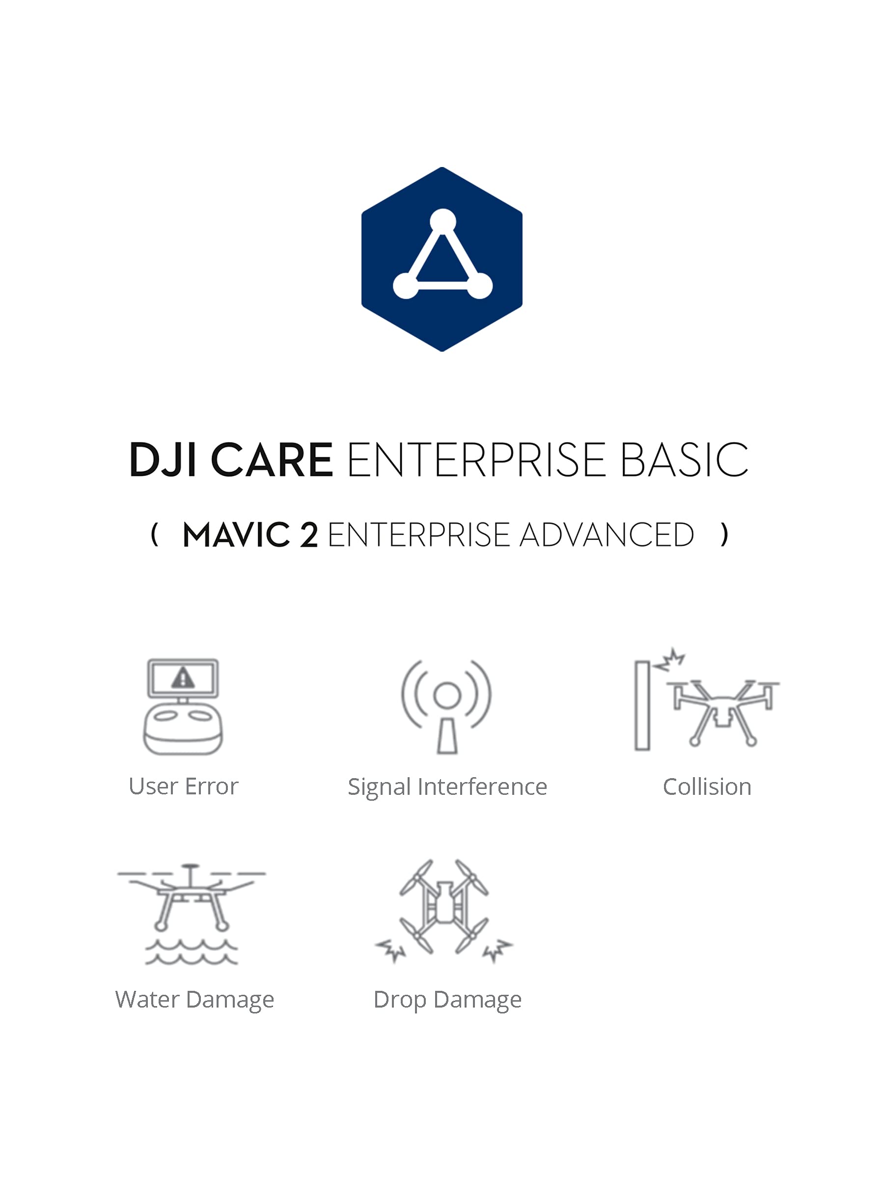 DJI Mavic 2 Enterprise Advanced - Compact Commercial Drone with Thermal and Zoom Dual-Camera, and Spotlight and Loudspeaker Attachments Built for Search & Rescue, Fire Fighting, Inspection, and More