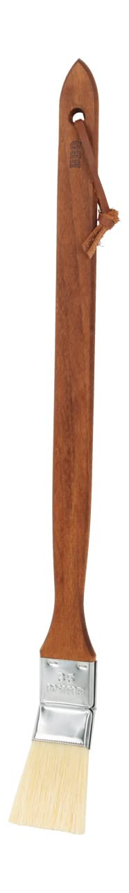 Redecker Beechwood BBQ Brush, Extra-long Basting Brush for Grilling, Baking, and Marinading, Made in Germany