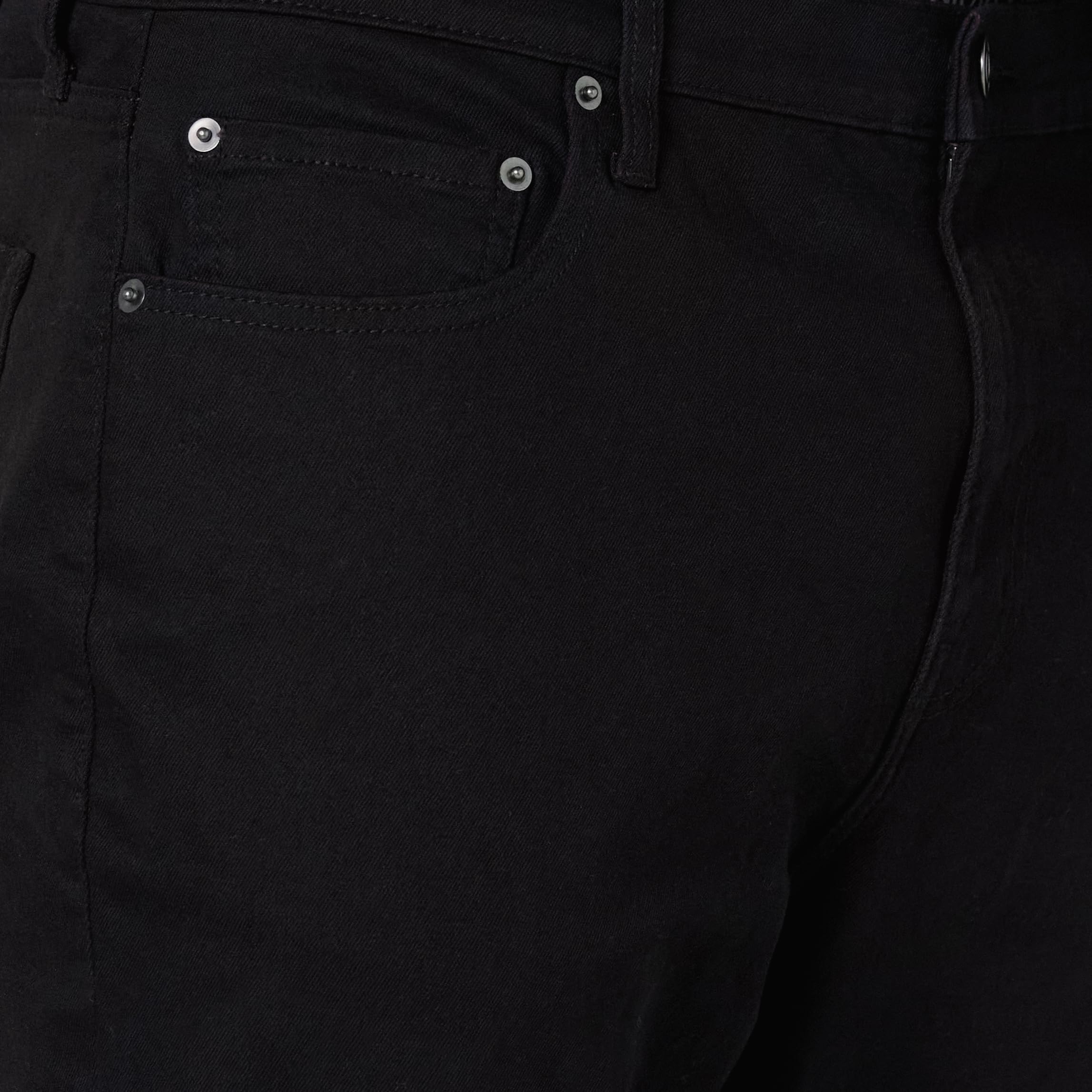 Amazon Essentials Men's Skinny-Fit Stretch Jean, Black, 38W x 30L