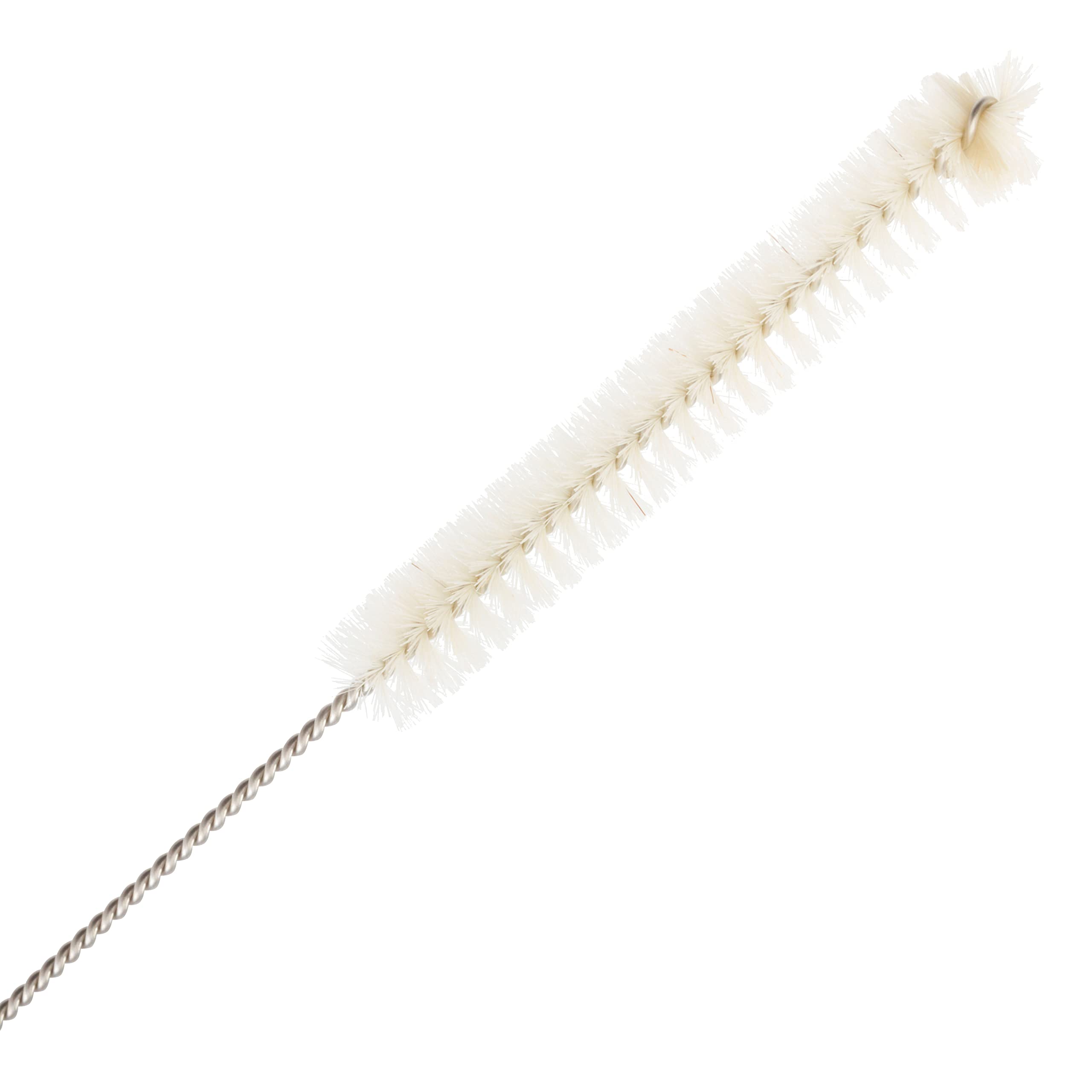 Redecker Straw Cleaning Brush, Dishwasher Safe and Reusable, 10-1/4-Inches Long