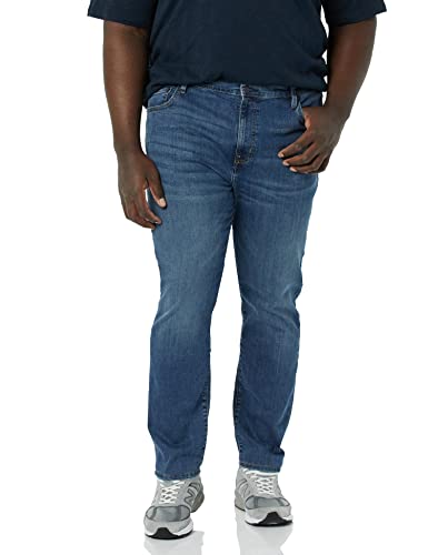 Amazon Essentials Skinny Jeans for Men - High Stretch Denim, Comfortable Fit, Skinny-fit Style, Light Wash, 33W x 32L