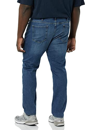 Amazon Essentials Skinny Jeans for Men - High Stretch Denim, Comfortable Fit, Skinny-fit Style, Light Wash, 33W x 32L