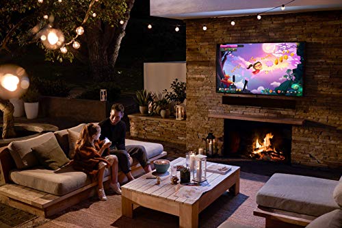SAMSUNG 55-inch Class QLED The Terrace Outdoor TV - 4K UHD Direct Full Array 16X Quantum HDR 32X Smart TV with Alexa Built-in (QN55LST7TAFXZA, 2020 Model) (Renewed)