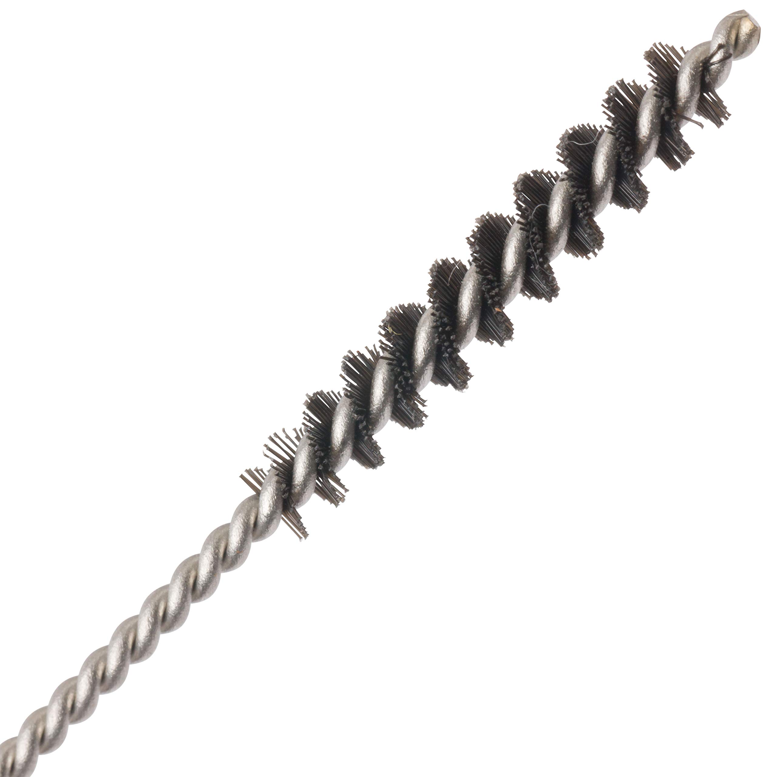 Redecker Nylon Hair Gripping Brush, 11 inches, Sturdy Wire Handle, Removes Hair from Sinks and Drain Pipes, Hanging Loop for Storage, Made in Germany