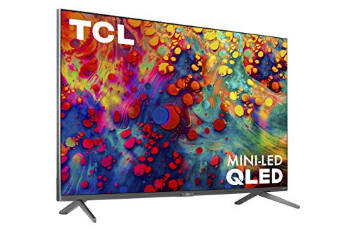 TCL 65-inch 6-Series 4K UHD Dolby Vision HDR QLED Roku Smart TV - 65R635, 2021 Model (Renewed)